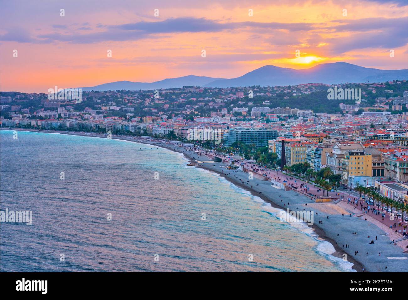 View sunset beach hi-res stock photography and images - Alamy