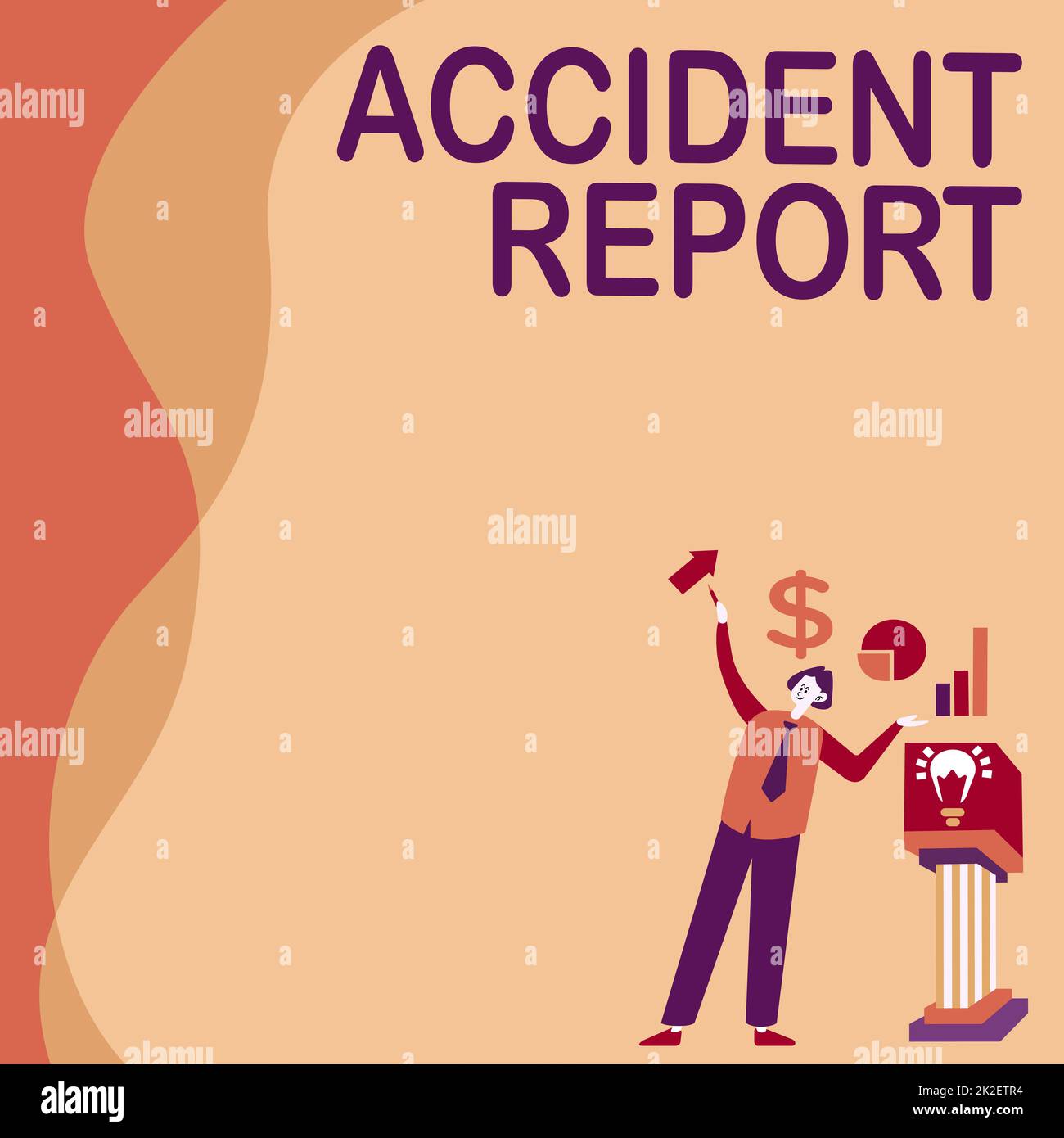 Inspiration showing sign Accident Report. Business idea A form that is ...