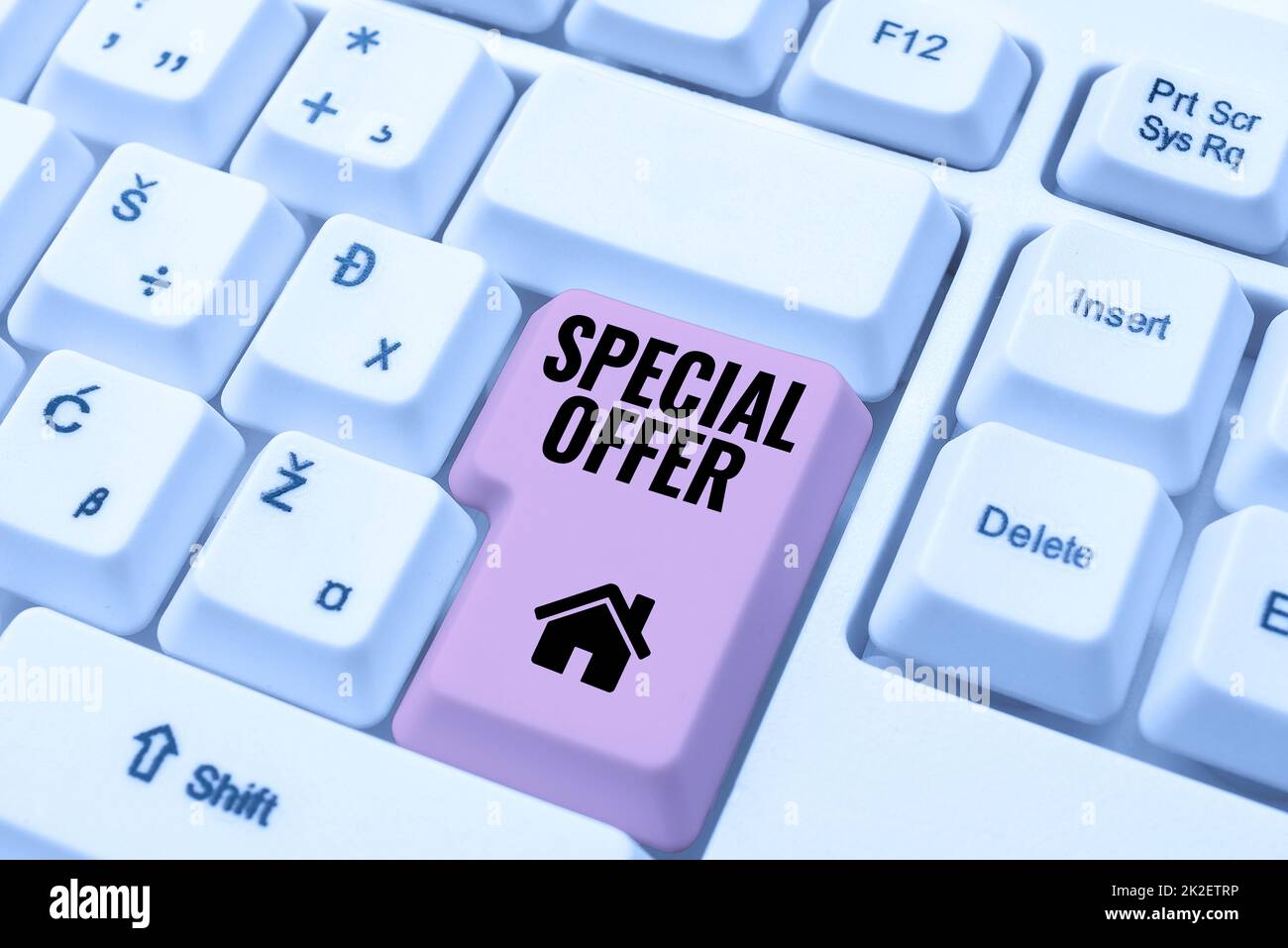 Sign displaying Special Offer. Business showcase Selling at a lower or ...