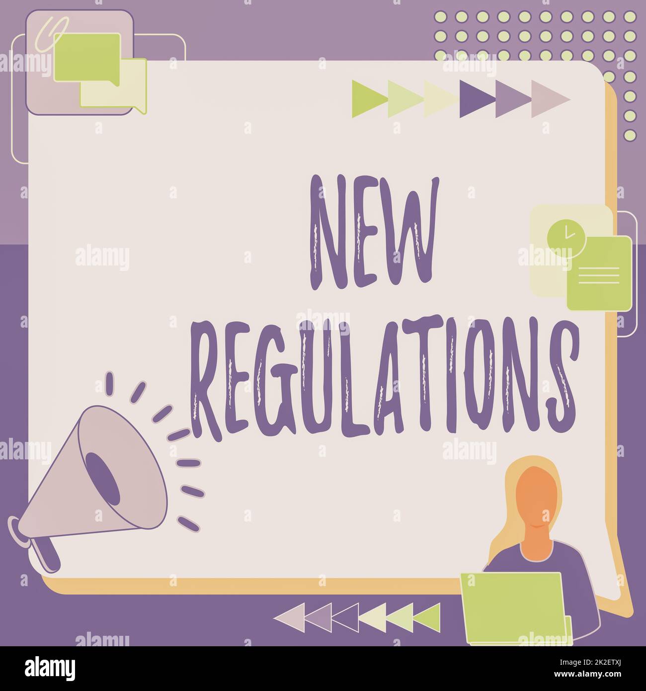 Inspiration showing sign New Regulations. Concept meaning Regulation ...