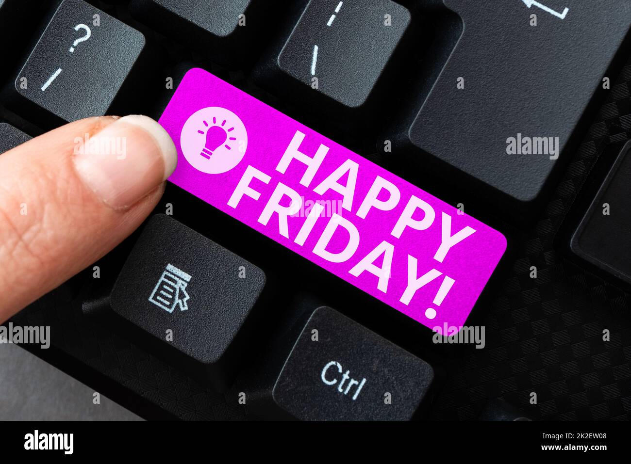 Inspiration showing sign Happy Friday. Business idea celebration of a ...