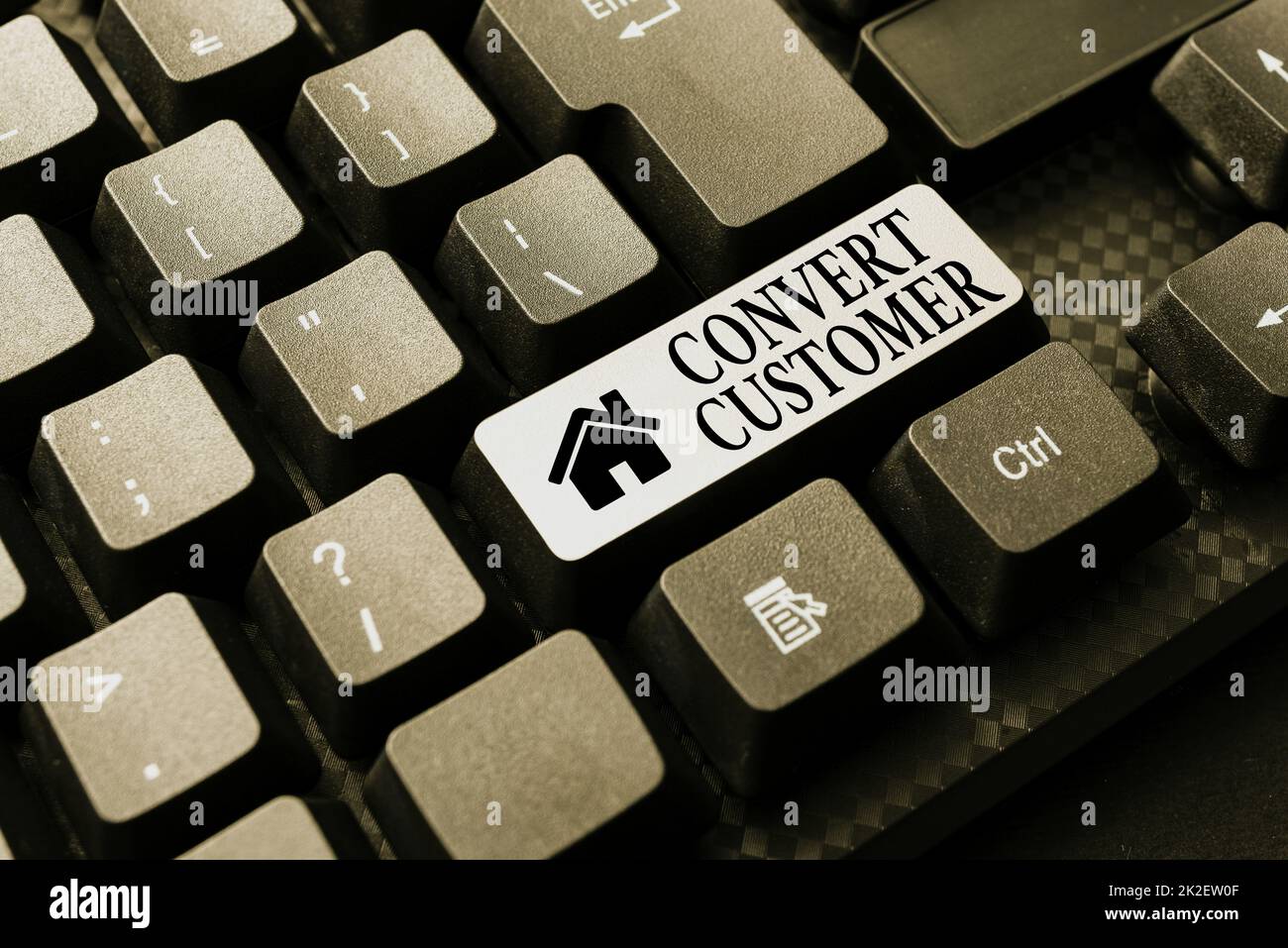 Writing displaying text Convert Customer. Business idea marketing ...