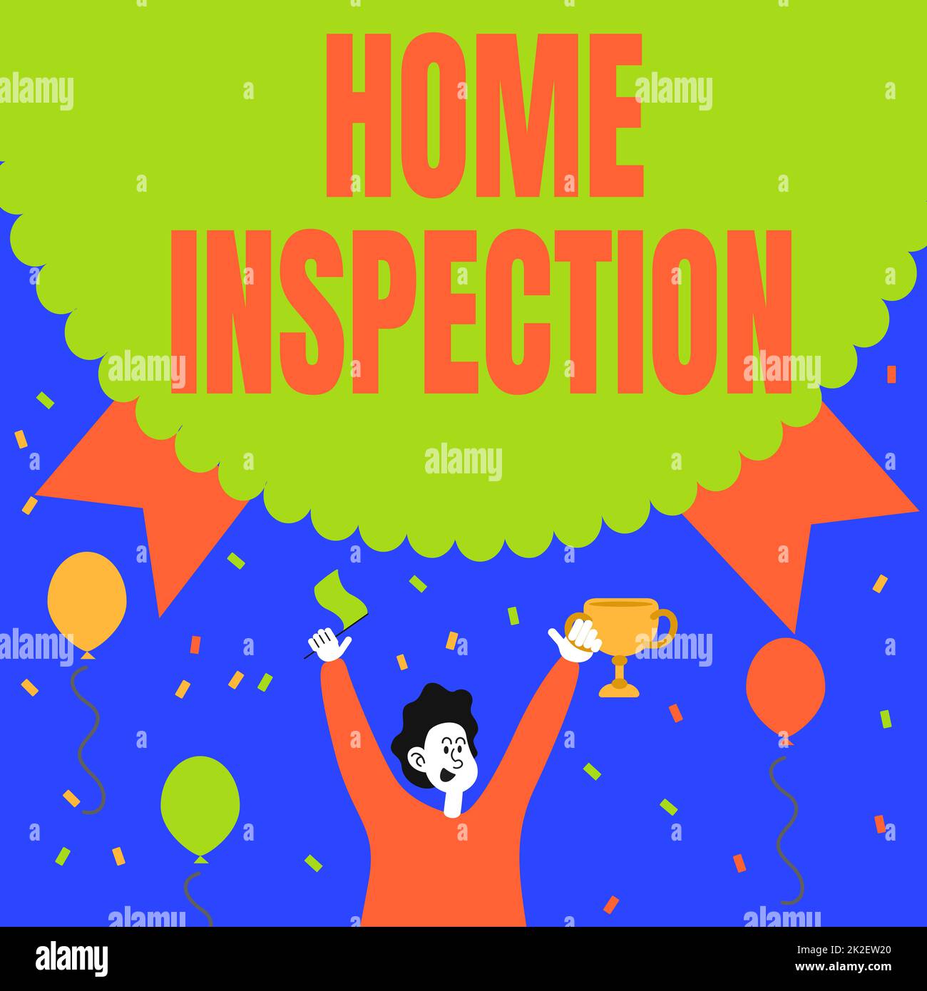 Text sign showing Home Inspection. Business approach Examination of the ...