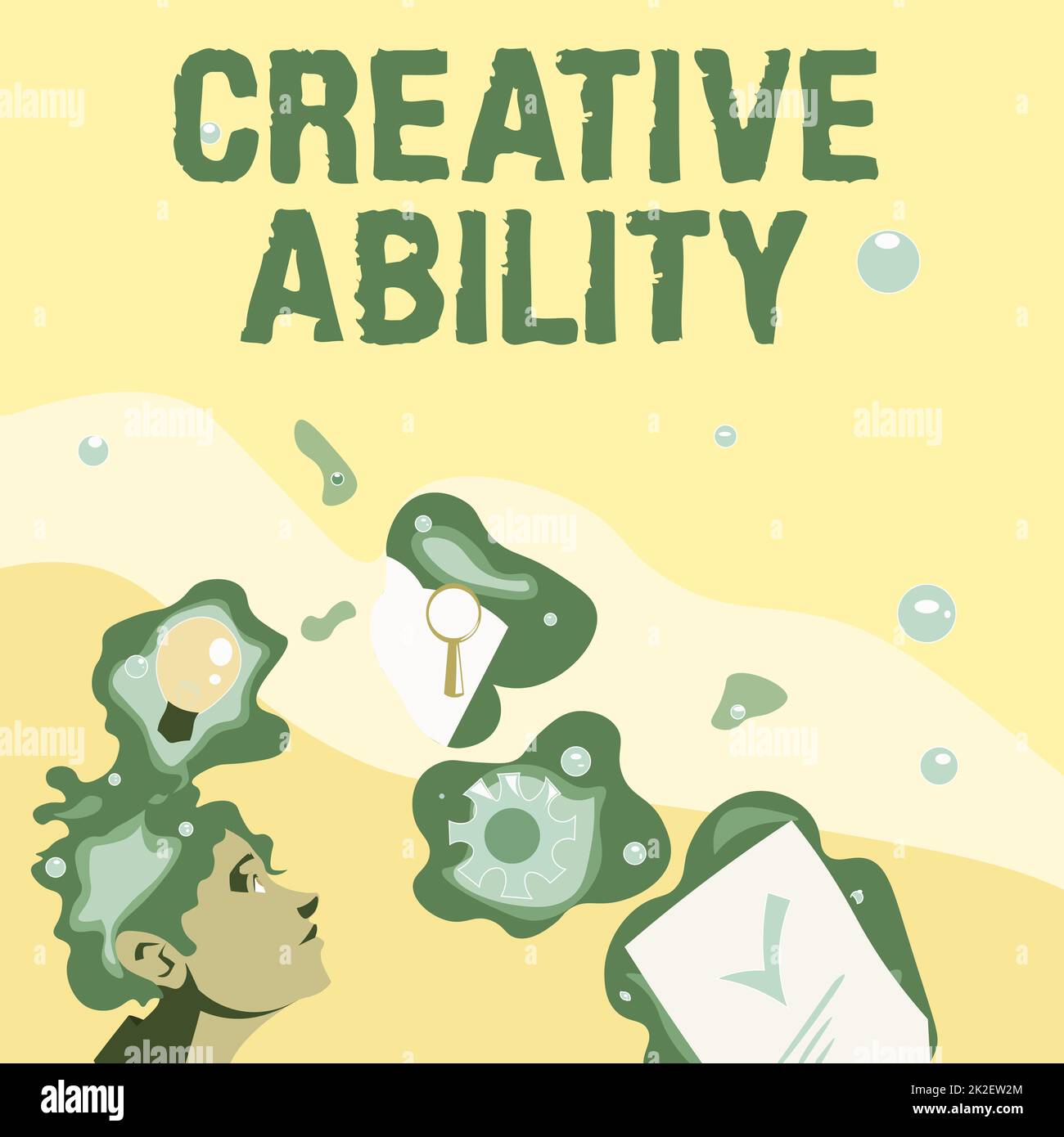 Inspiration showing sign Creative Ability. Business idea able to ...