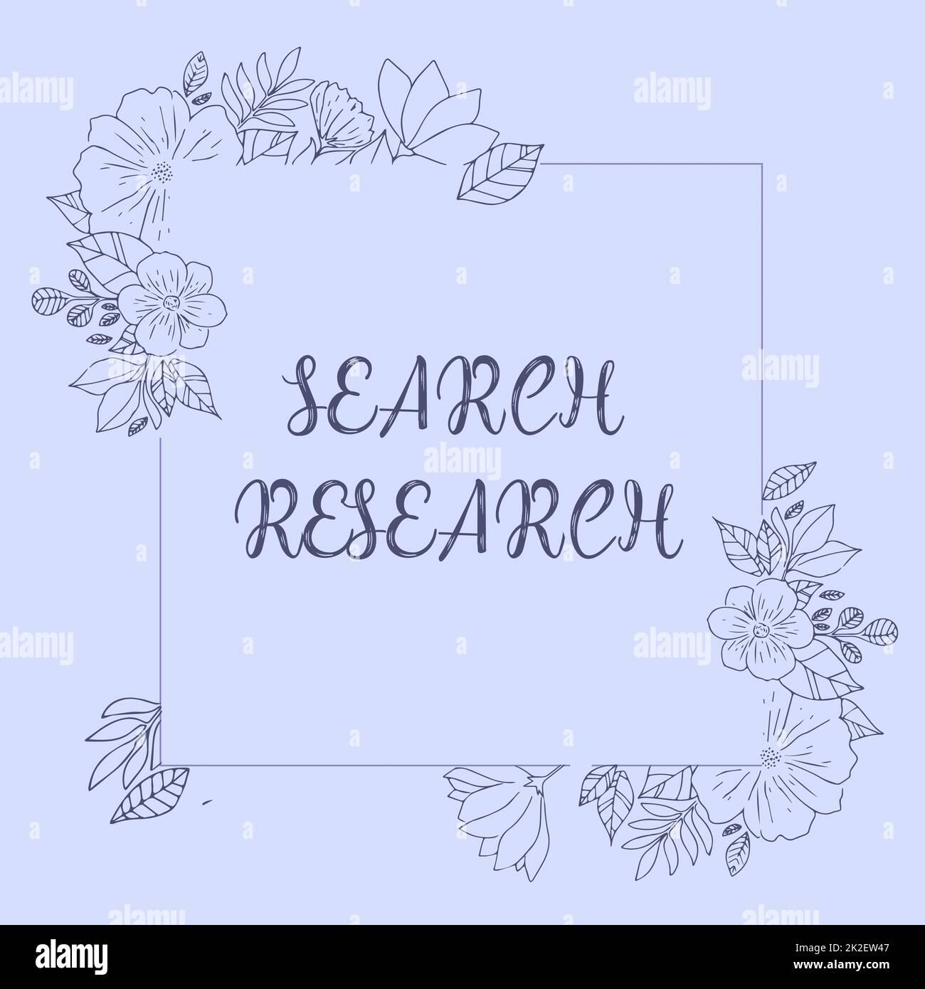 Hand writing sign Search Research. Word Written on creative and ...