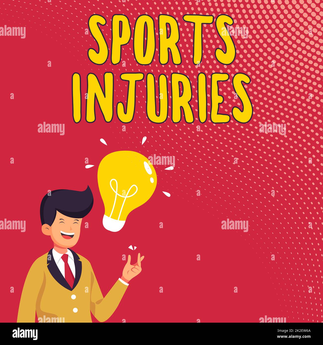 Inspiration showing sign Sports Injuries. Business idea kinds of injury ...