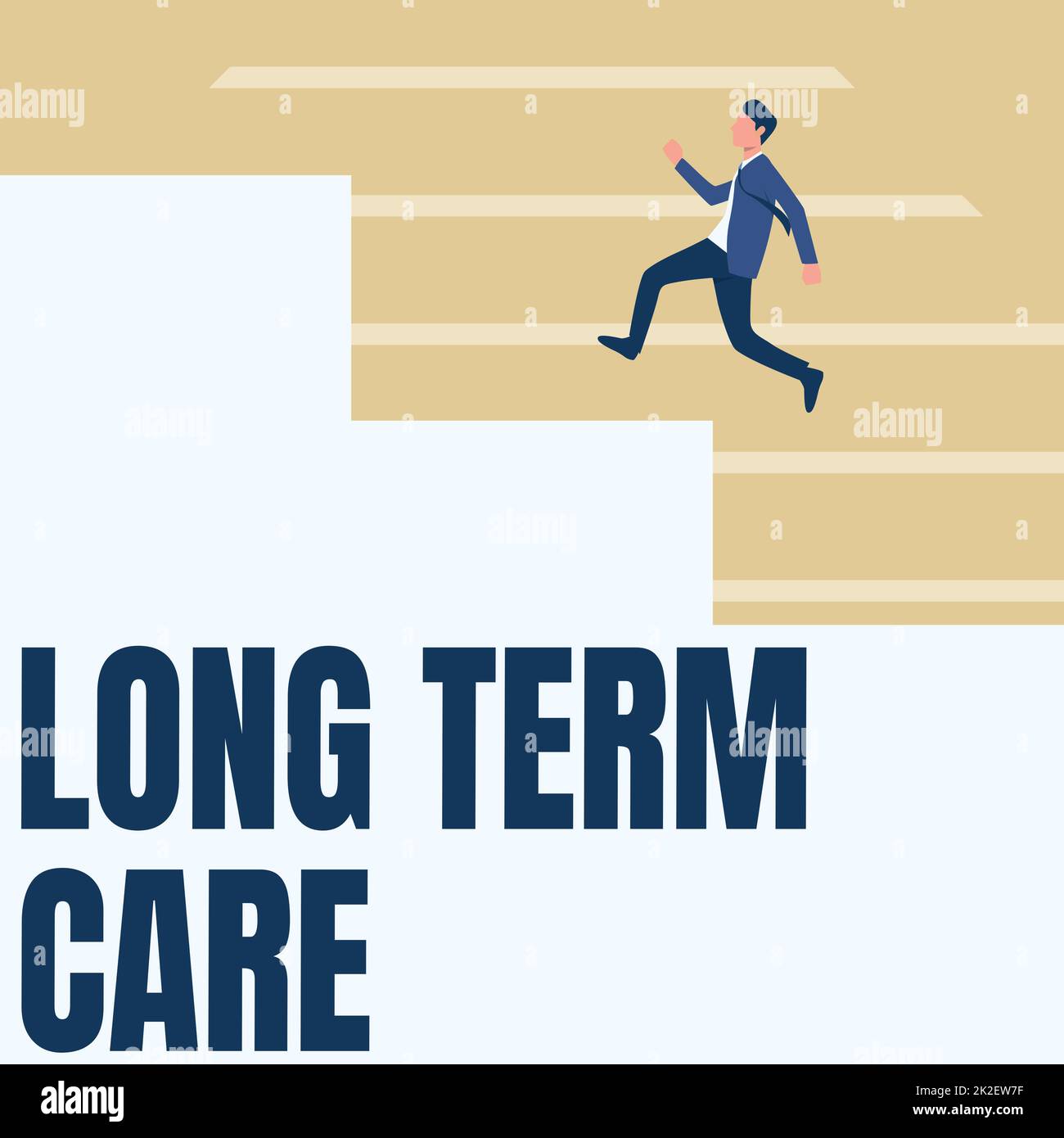 Handwriting text Long Term Care. Word for Adult medical nursing ...