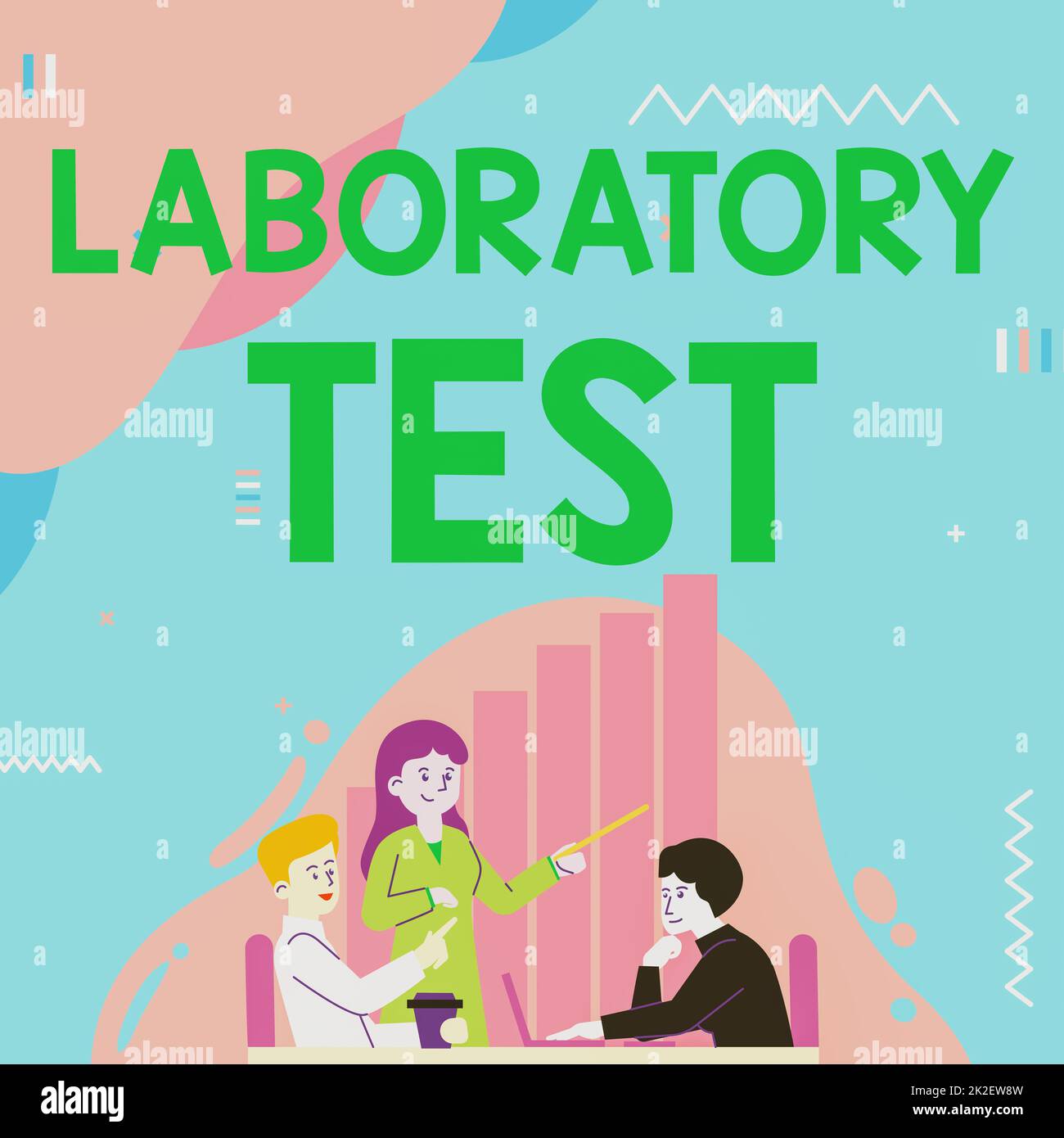 Text sign showing Laboratory Test. Word Written on Determination of a ...