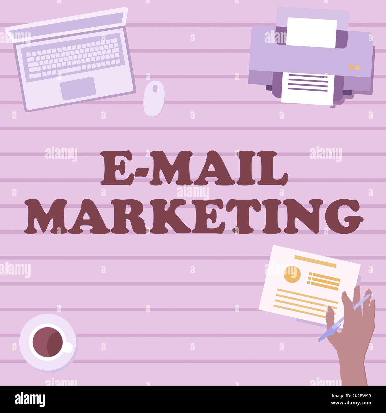 Inspiration showing sign Email Marketing. Internet Concept Sending a ...