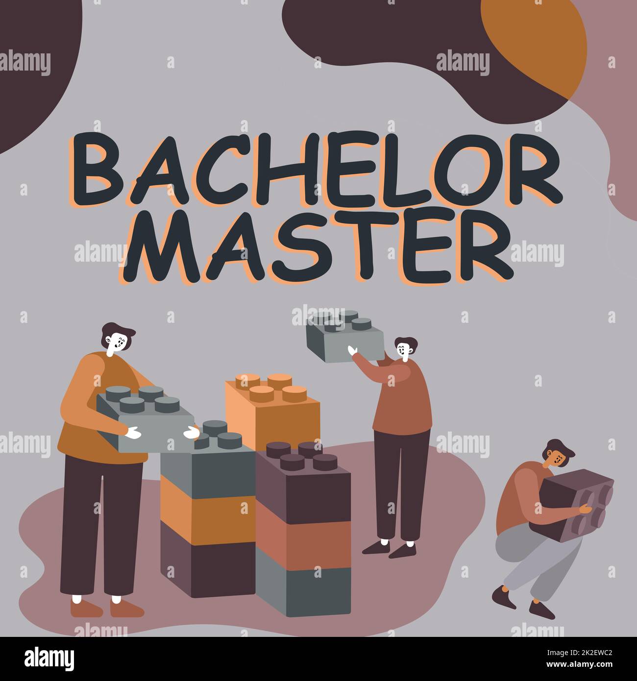 Text showing inspiration Bachelor Master. Business concept An advanced ...