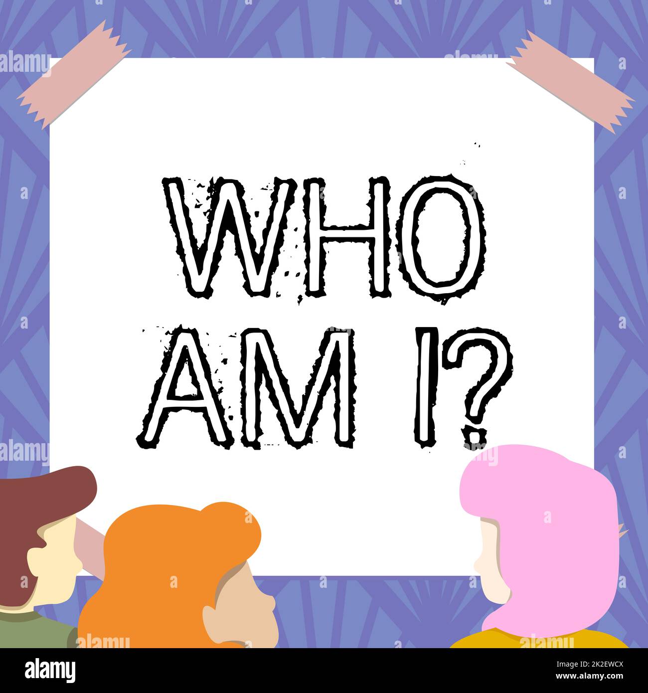 Text sign showing Who Am Iquestion. Word Written on Who Am Iquestion ...