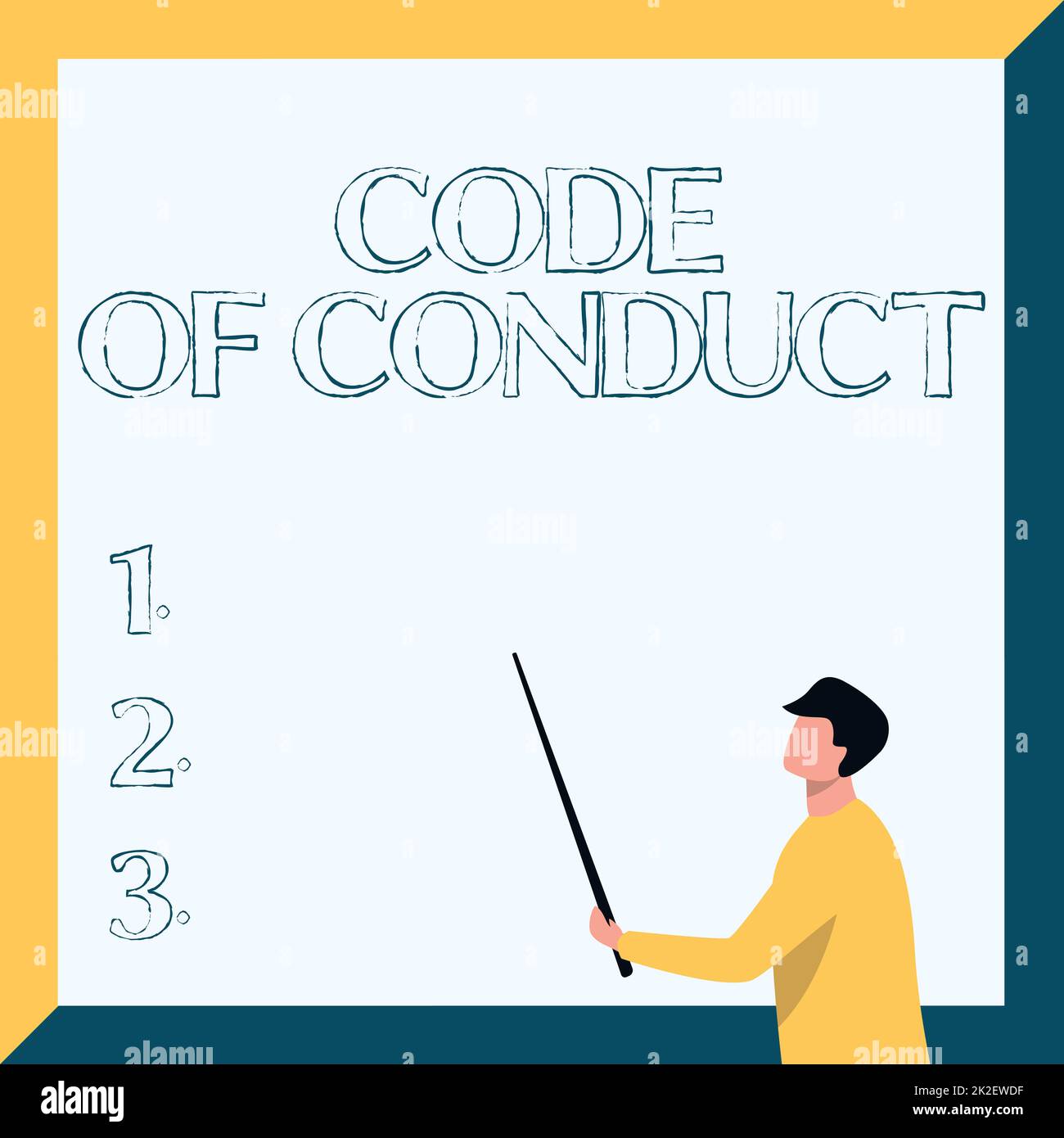 Writing Displaying Text Code Of Conduct Business Showcase Ethics Rules Moral Codes Ethical