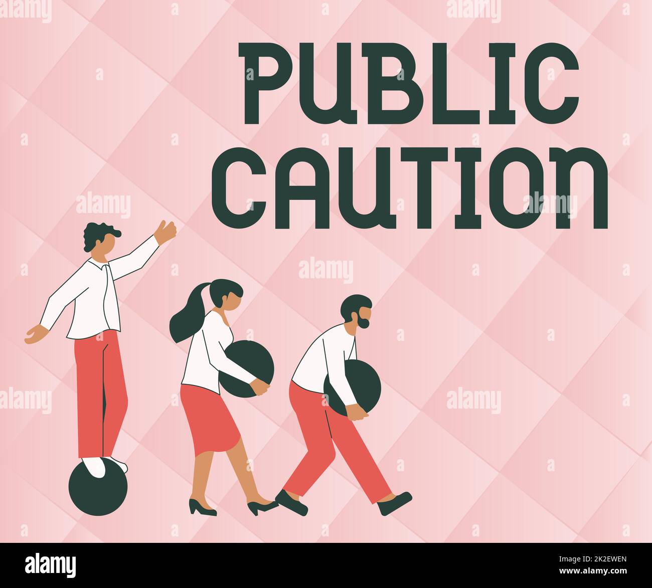 Handwriting text Public Caution. Business showcase formal warning given ...