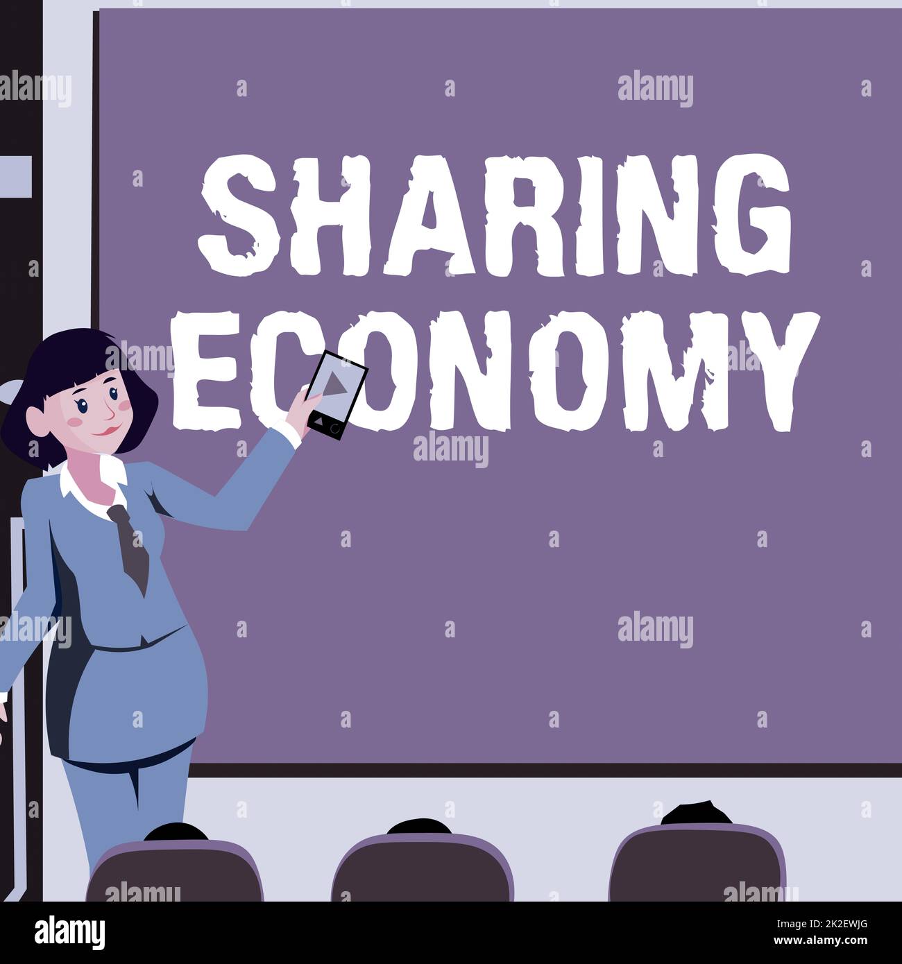 Inspiration showing sign Sharing Economy. Internet Concept economic ...
