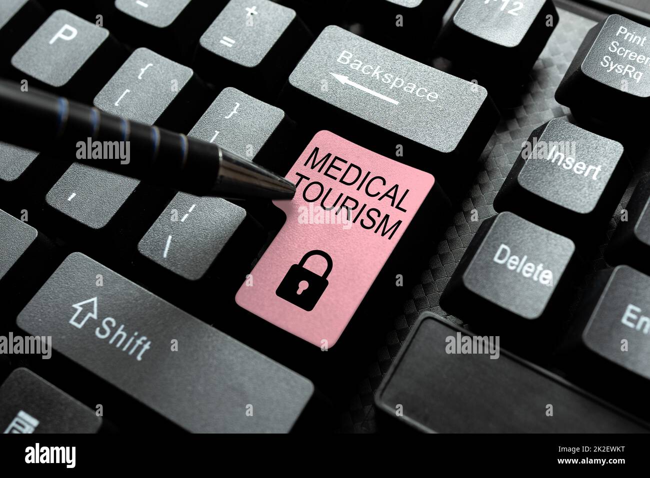 Text caption presenting Medical Tourism, Business showcase traveling to ... Text caption presenting Medical Tourism, Business showcase traveling to ...