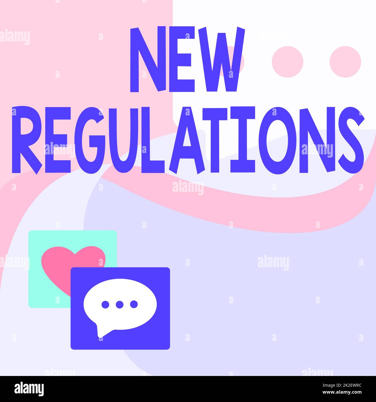Text sign showing New Regulations. Business idea Regulation controlling ...