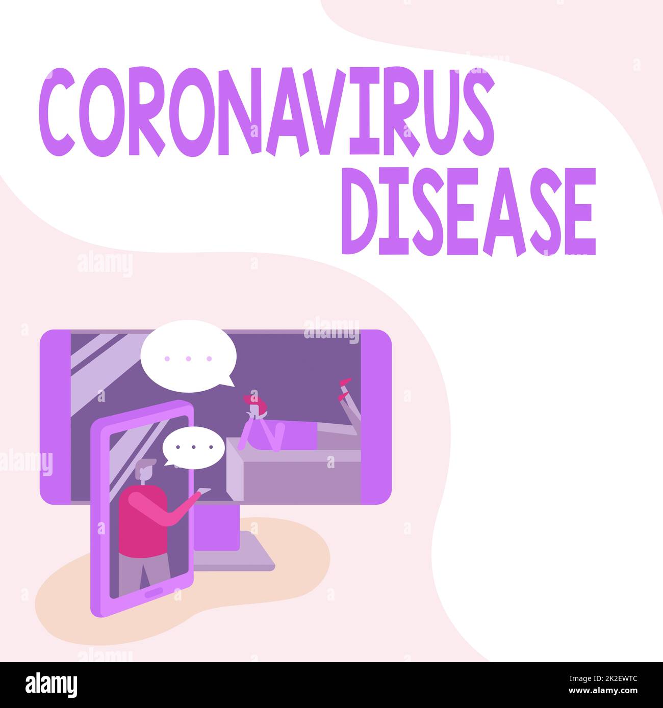 Conceptual display Coronavirus Disease. Business idea defined as illness caused by a novel virus ...