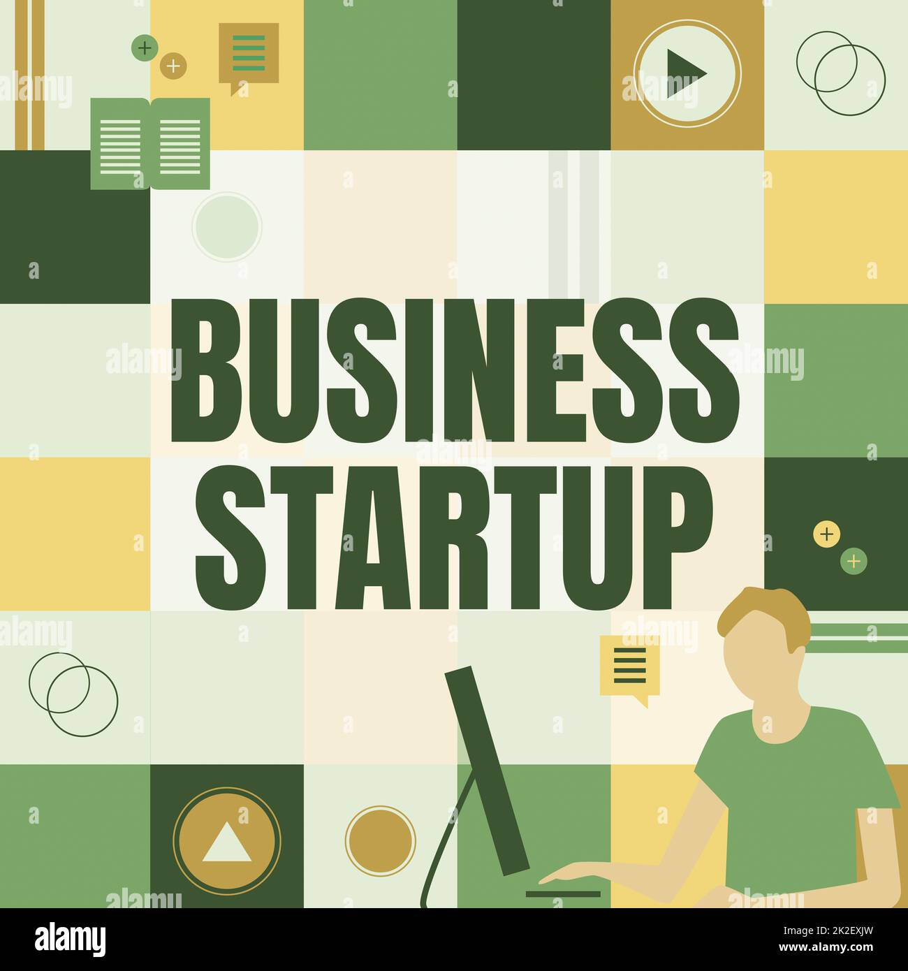 Sign displaying Business Start Up. Business approach Putting up new ...