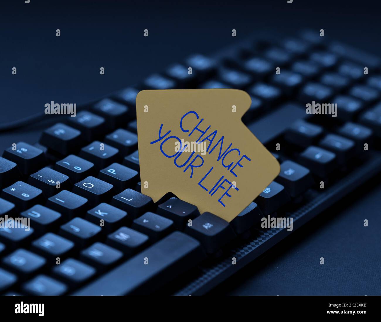 Text sign showing Change Your Life. Internet Concept inspirational ...