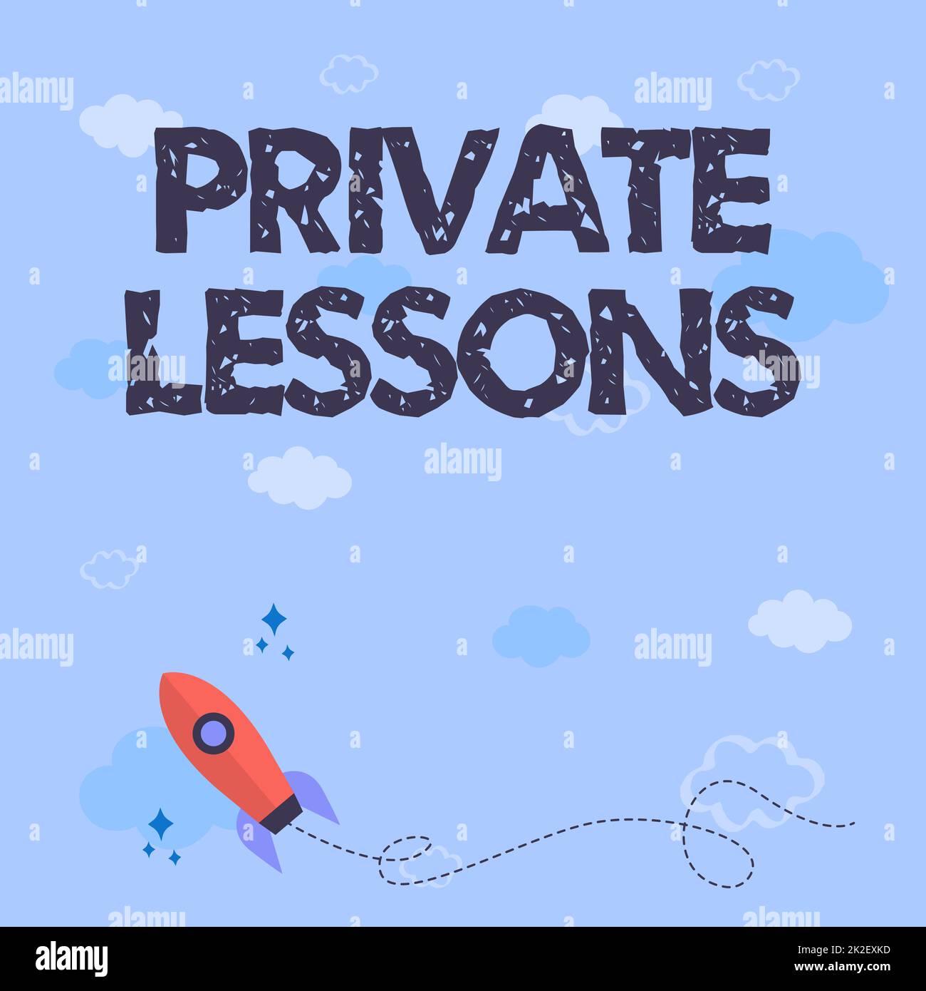 Hand writing sign Private Lessons. Business approach teaching which is ...