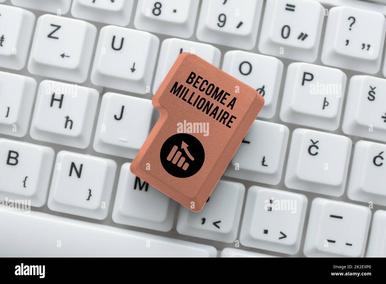 Inspiration showing sign Become A Millionaire. Conceptual photo ...