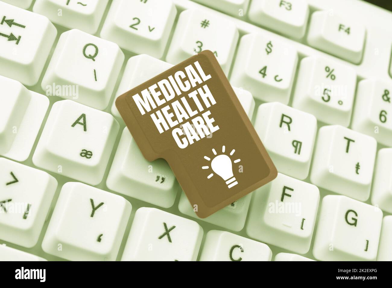 Handwriting text Medical Health Care. Business showcase restoration of ...