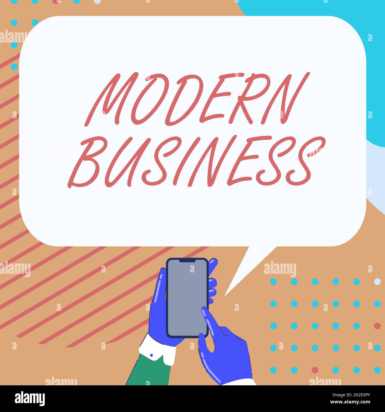 Text showing inspiration Modern Business. Business concept Introduction ...