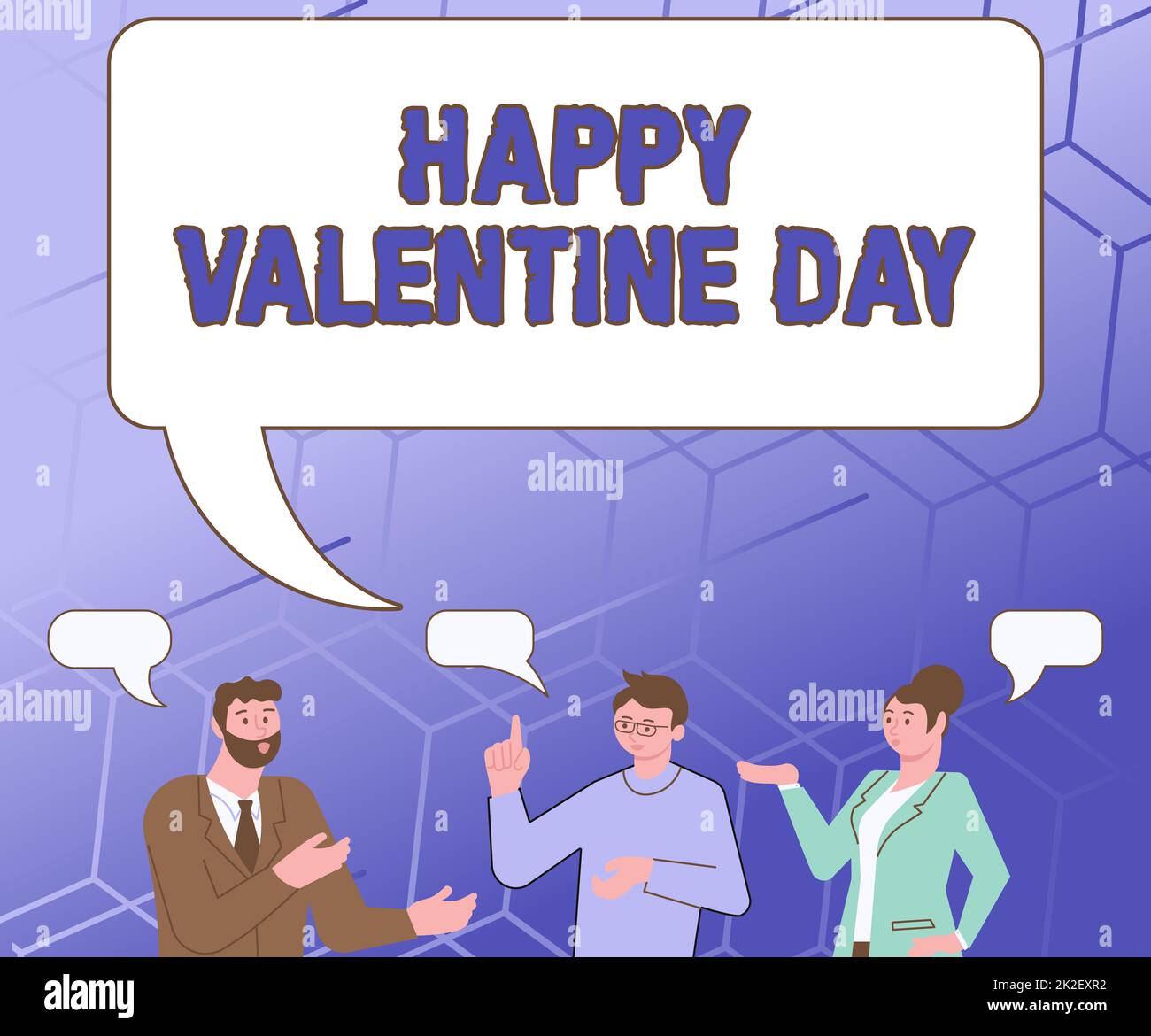 Hand writing sign Happy Valentine Day. Business approach a special day ...