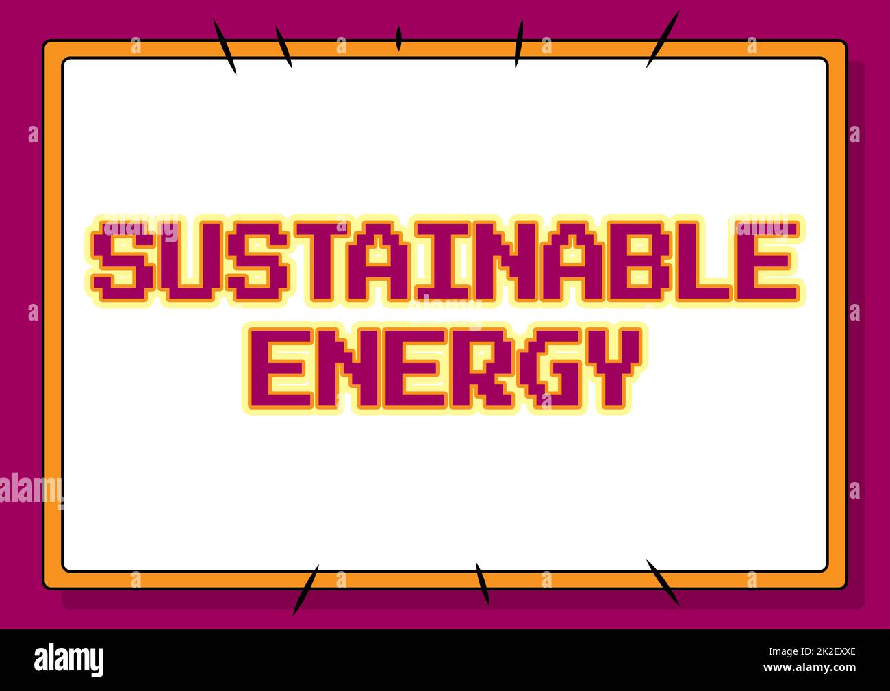 Handwriting text Sustainable Energy. Word for practice of using energy ...