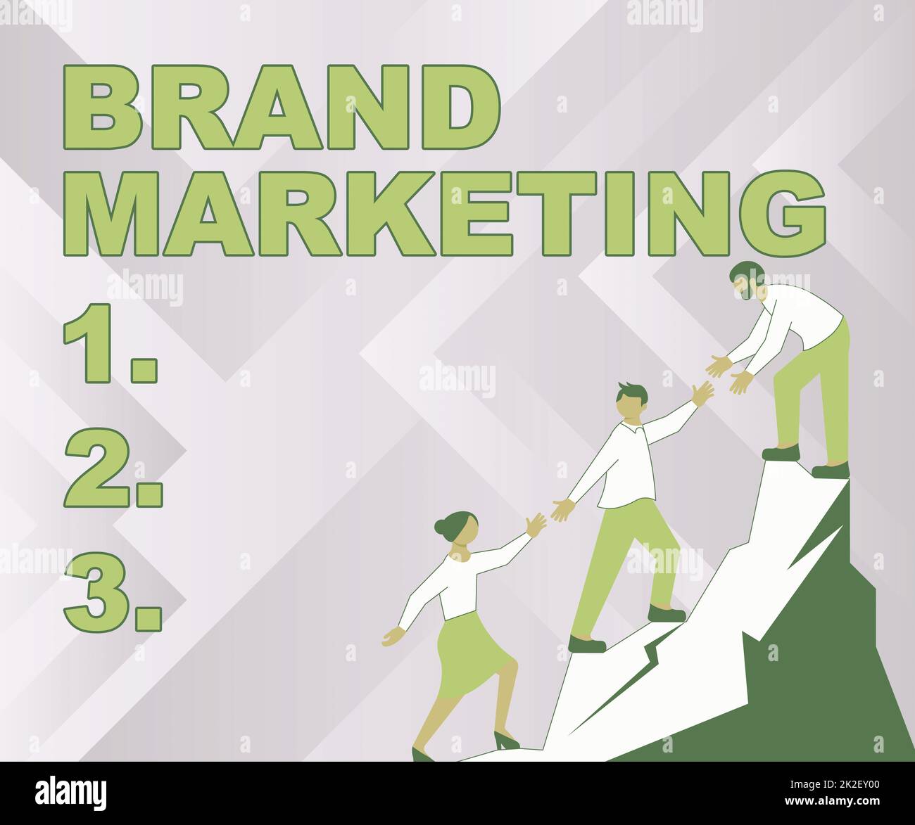 Text sign showing Brand Marketing. Internet Concept Creating awareness ...