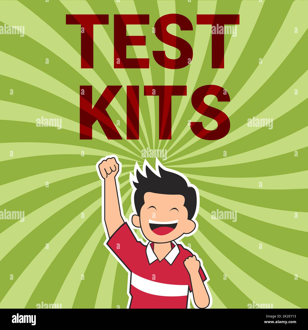 Handwriting text Test Kits. Business idea tools used to detect the ...