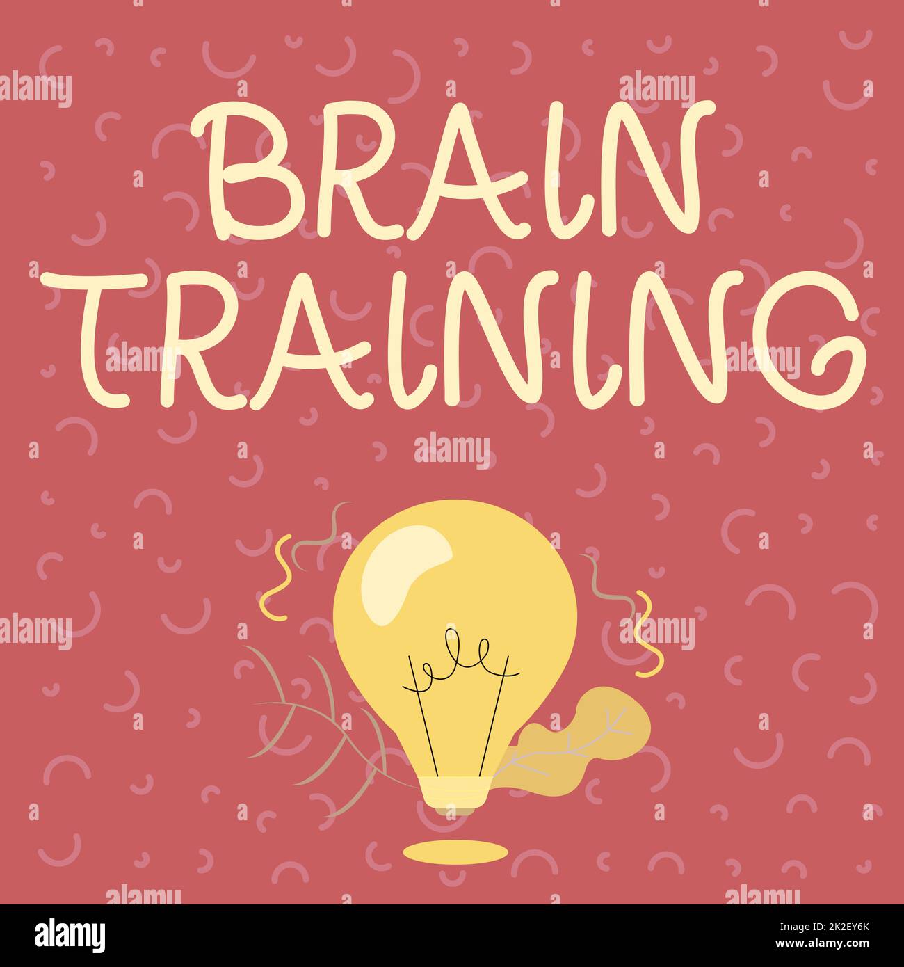 Conceptual caption Brain Training. Business idea mental activities to ...