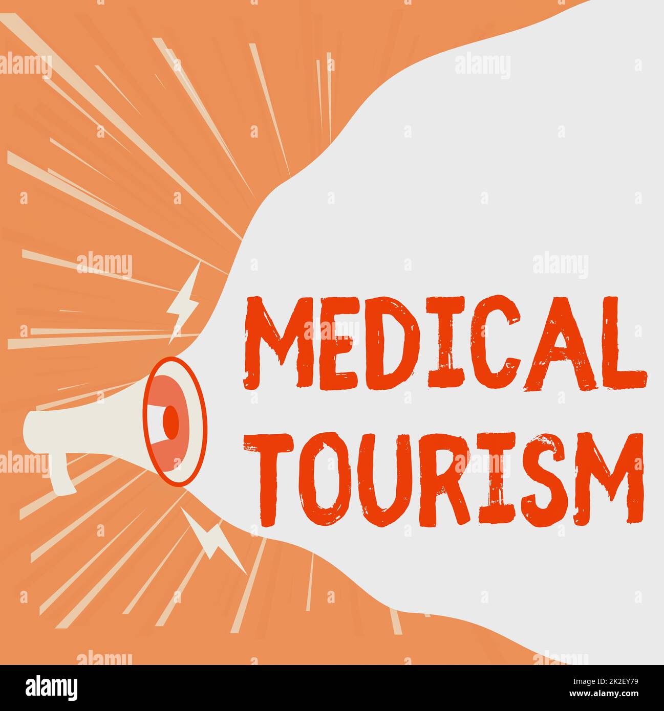 Sign displaying Medical Tourism. Business approach People traveling to ...