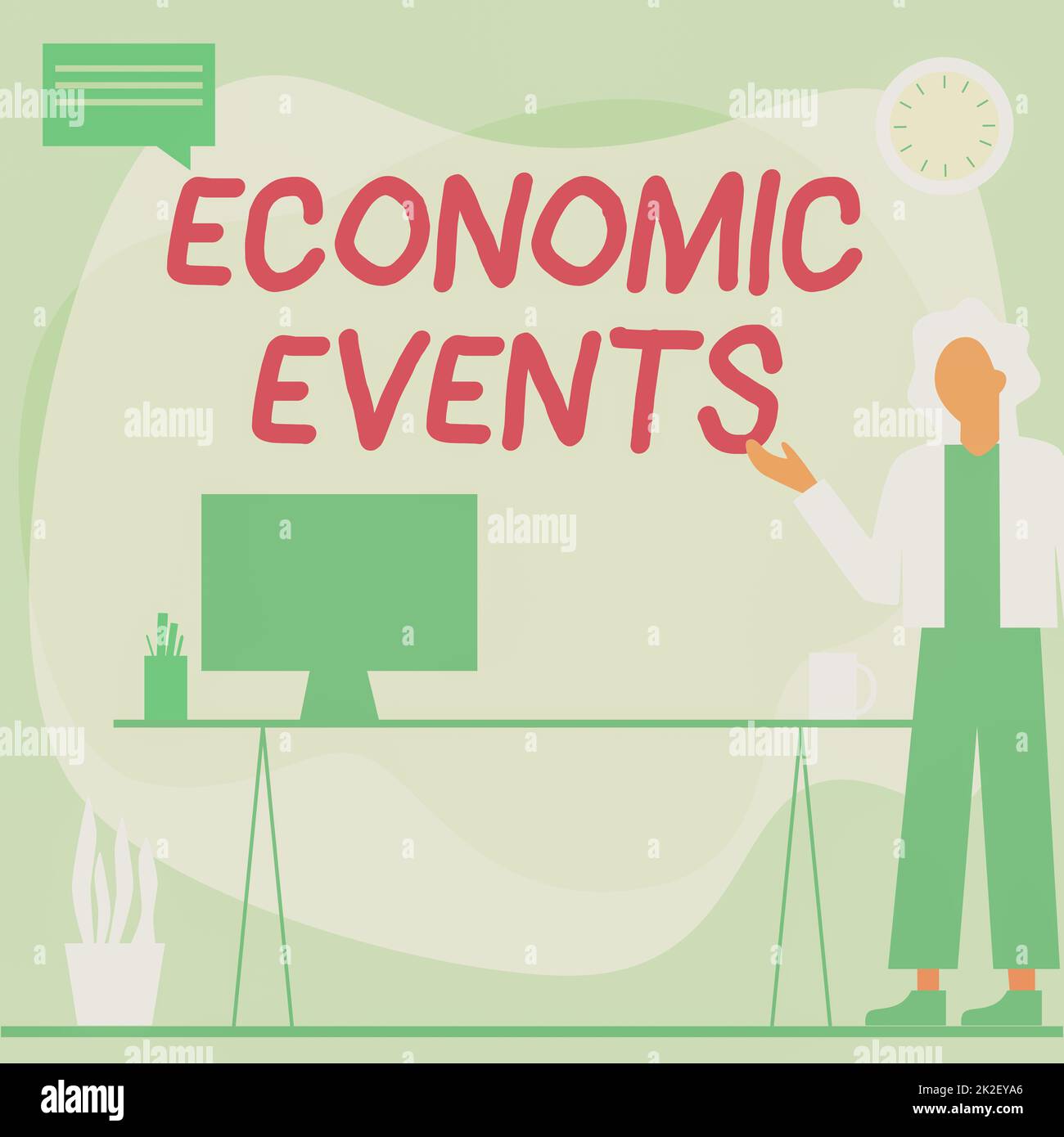 Writing displaying text Economic Events. Business concept transfer of ...