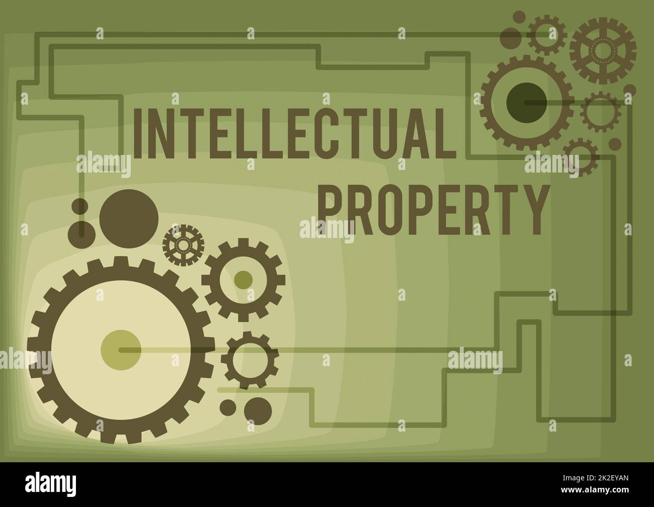 Handwriting text Intellectual Property. Business approach Protect from ...