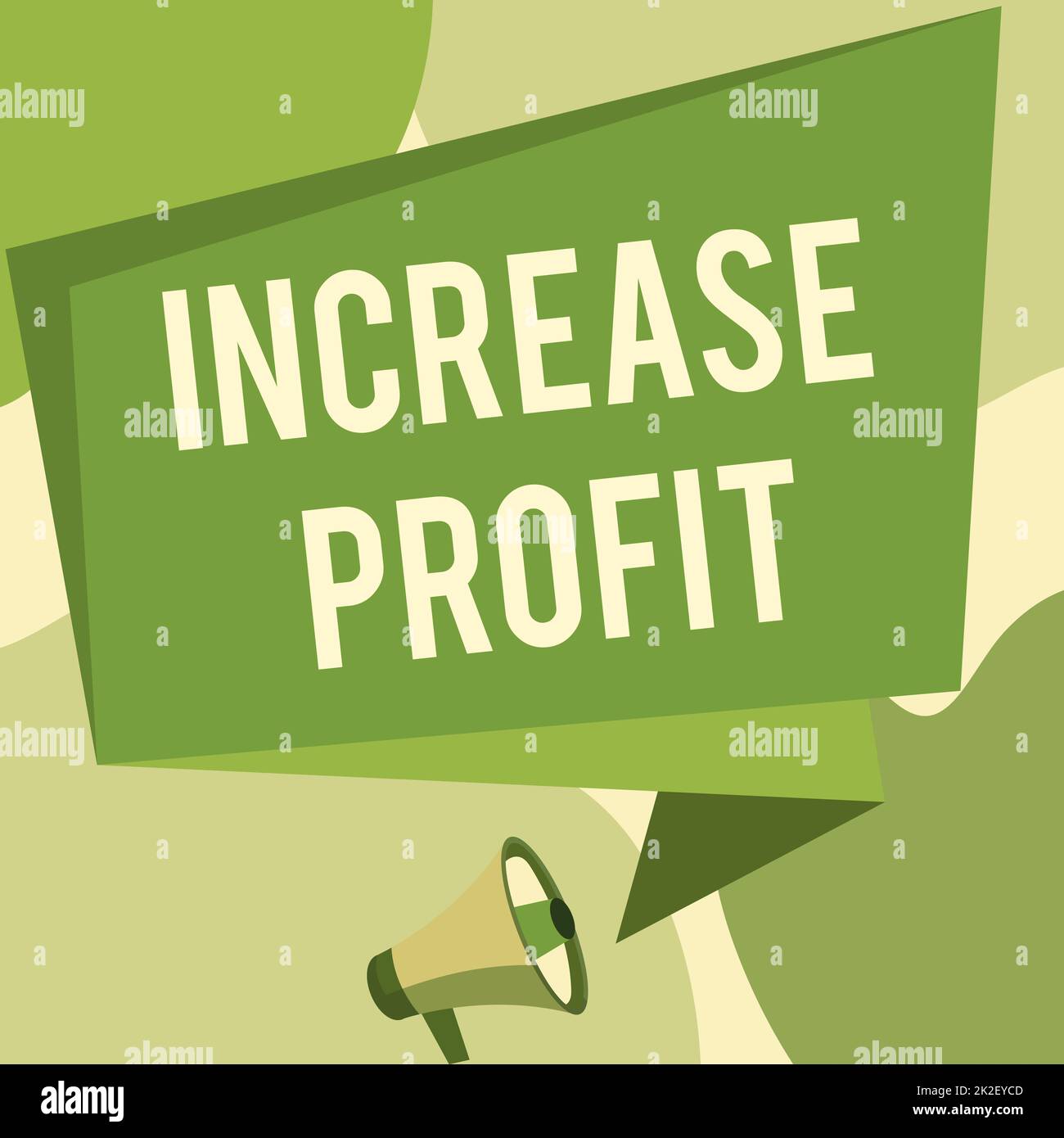 Text caption presenting Increase Profit. Concept meaning amount of ...
