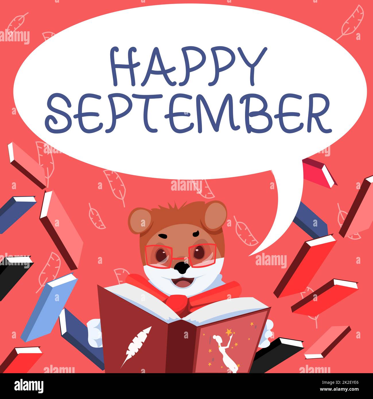 Text showing inspiration Happy September. Conceptual photo welcoming ...