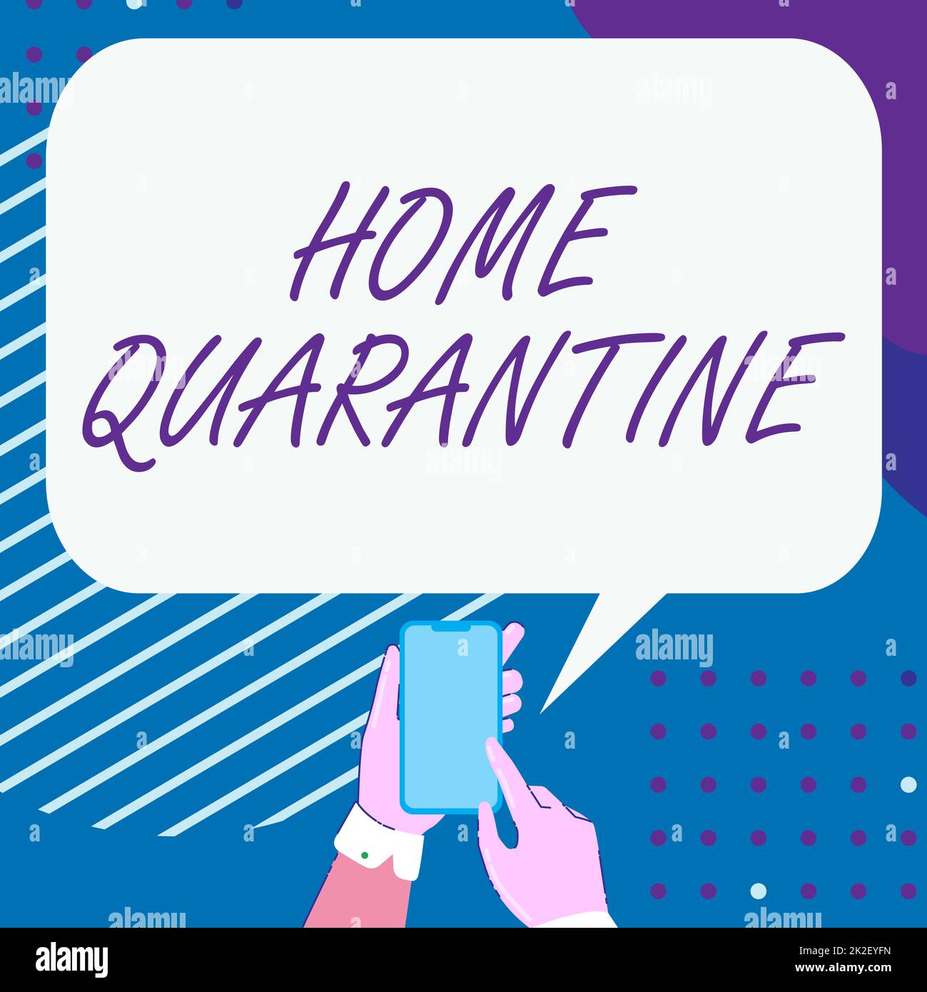 Writing displaying text Home Quarantine. Word Written on Encountered a ...