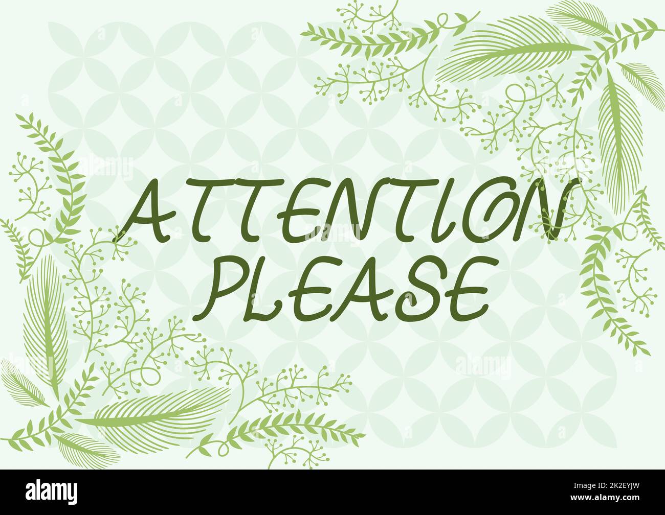 Text sign showing Attention Please. Word for asking showing sop doing ...