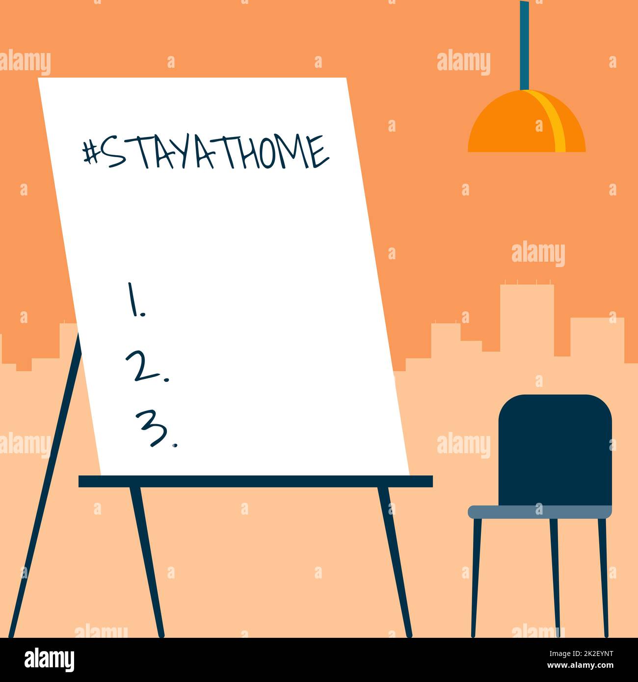 Handwriting text Hashtag Stay at home. Internet Concept a trending ...
