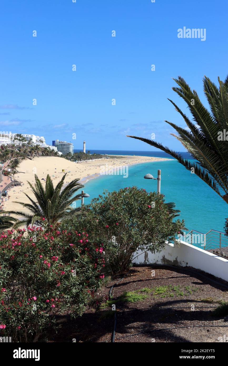 Playa Morro Jable Stock Photo - Alamy