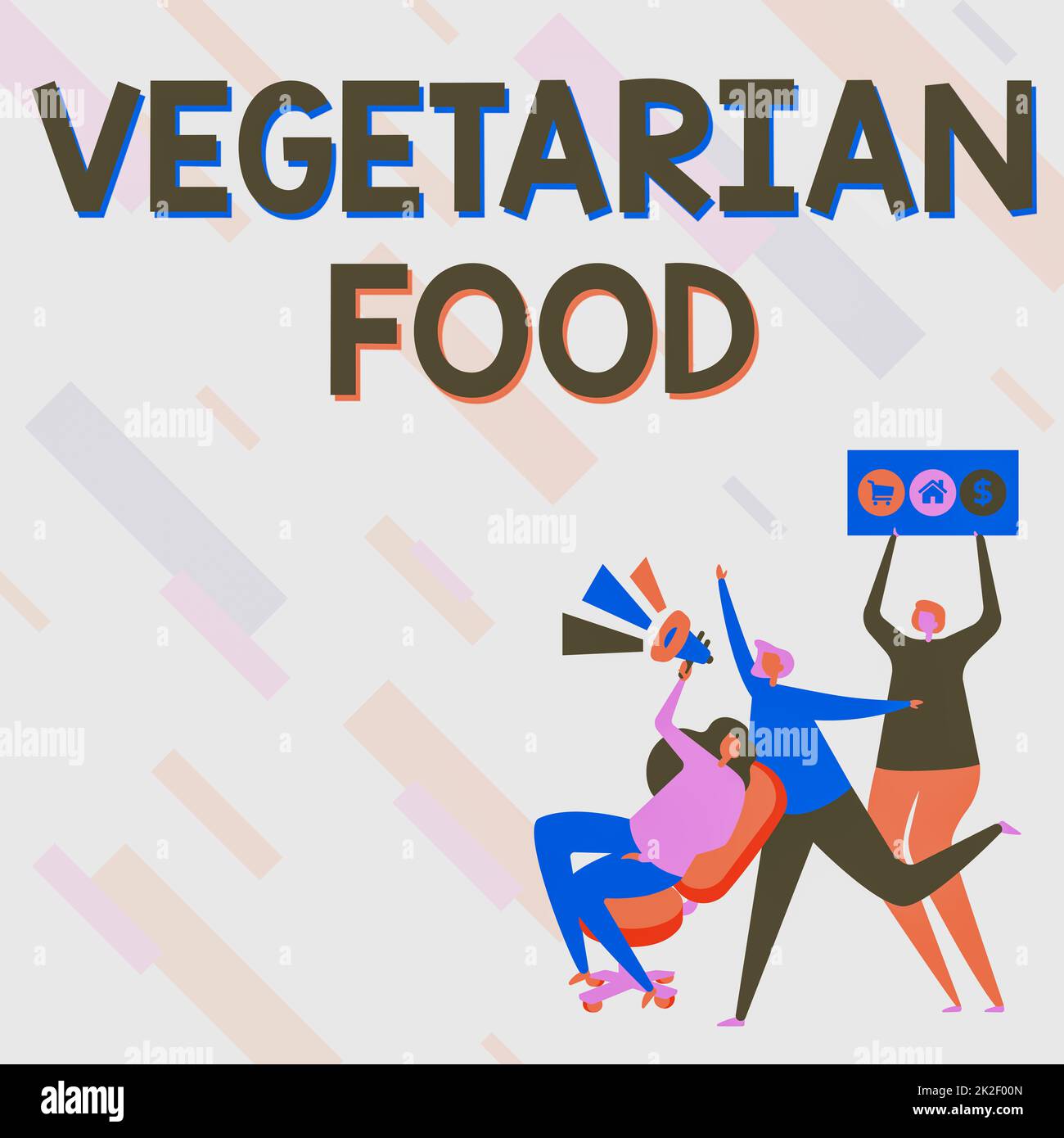 Handwriting text Vegetarian Food. Concept meaning cuisine refers to ...