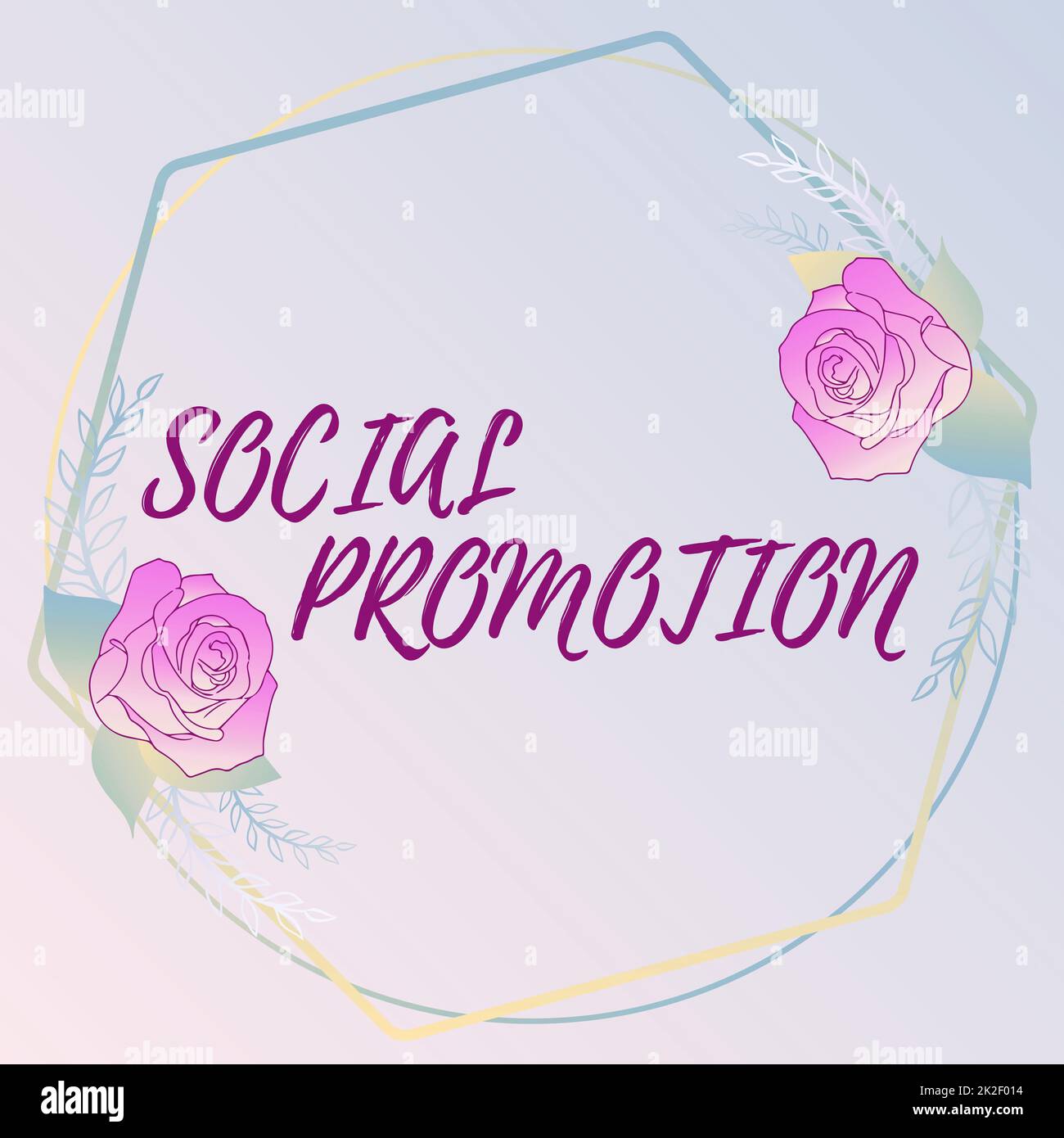 Text showing inspiration Social Promotion. Business concept advancing ...