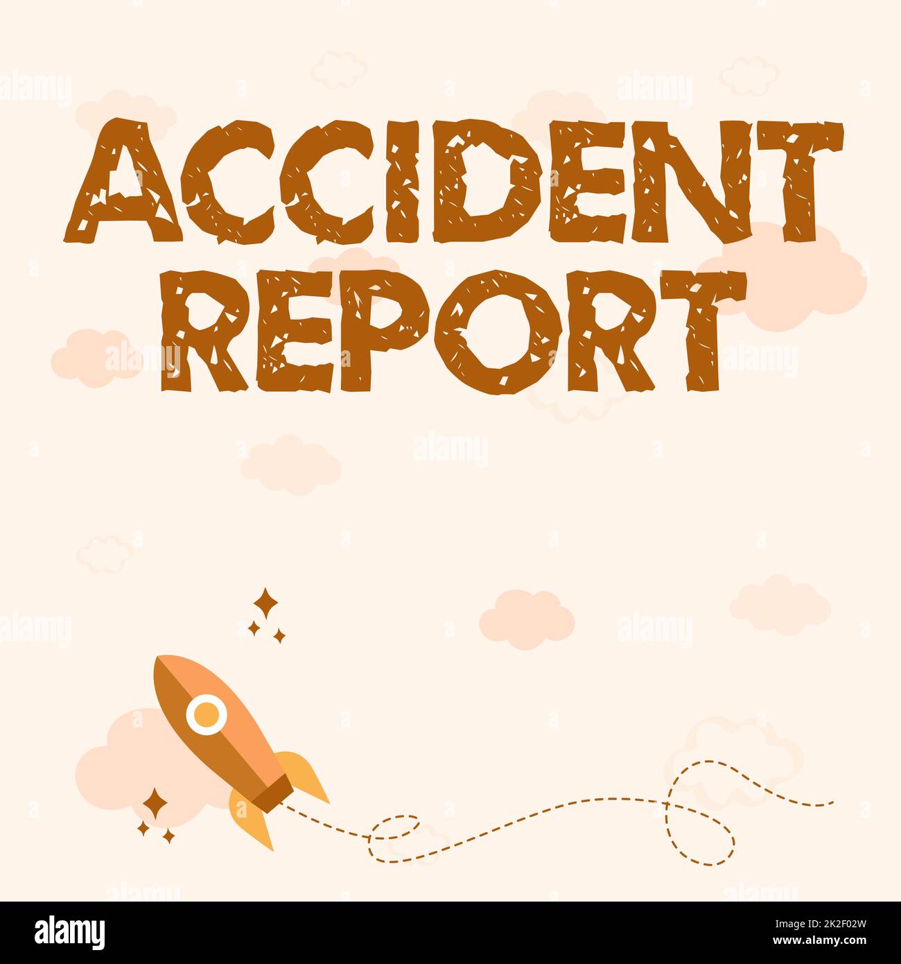 Conceptual display Accident Report. Business concept A form that is ...