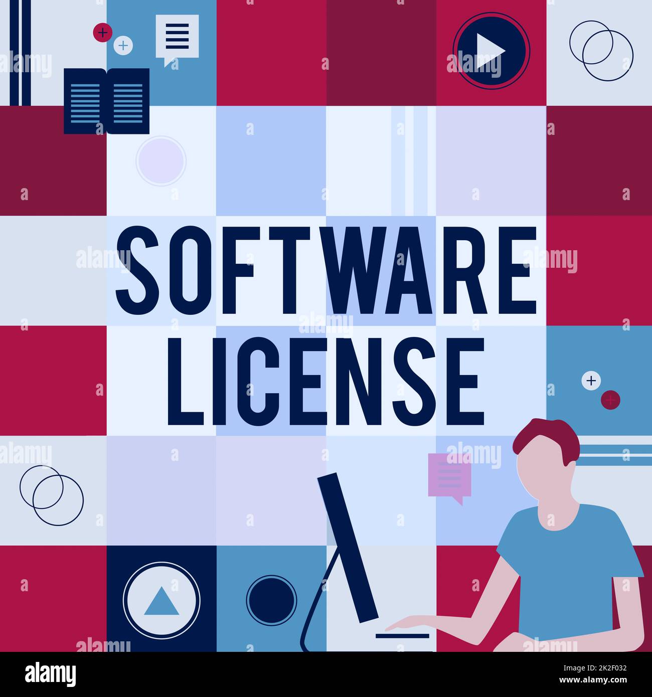 Inspiration showing sign Software License. Conceptual photo legal ...