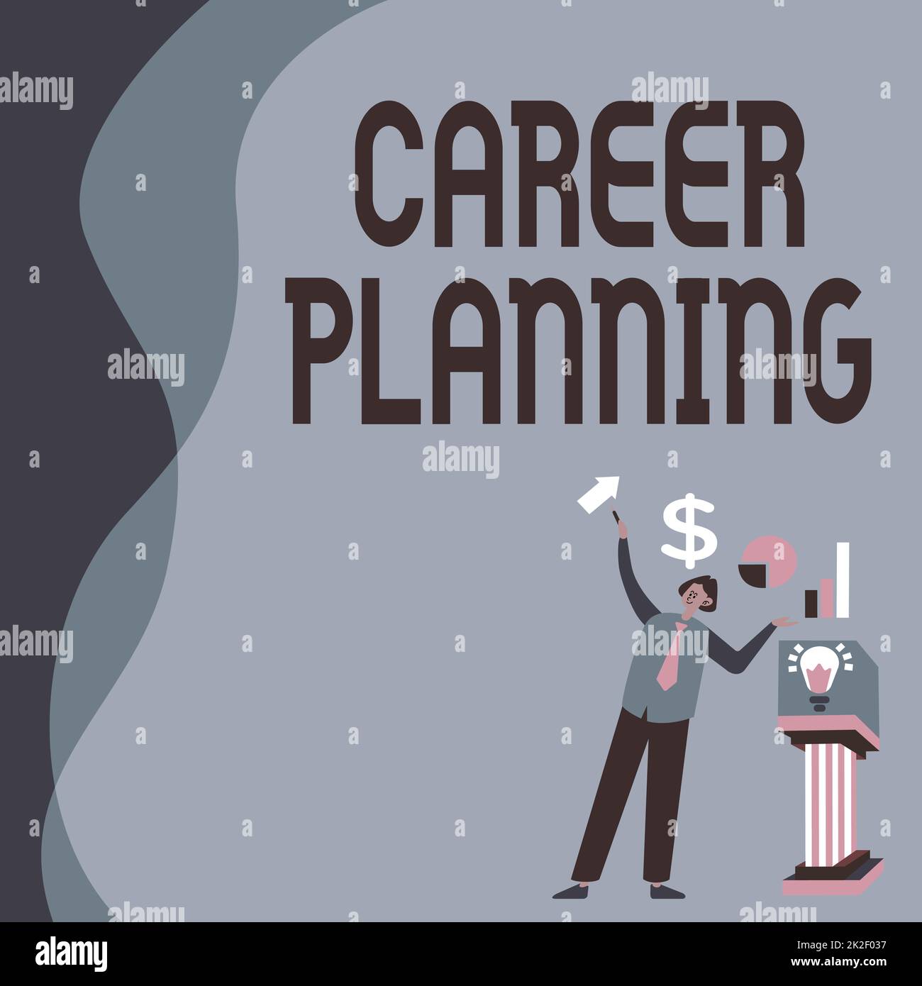 Inspiration showing sign Career Planning. Business showcase A list of ...