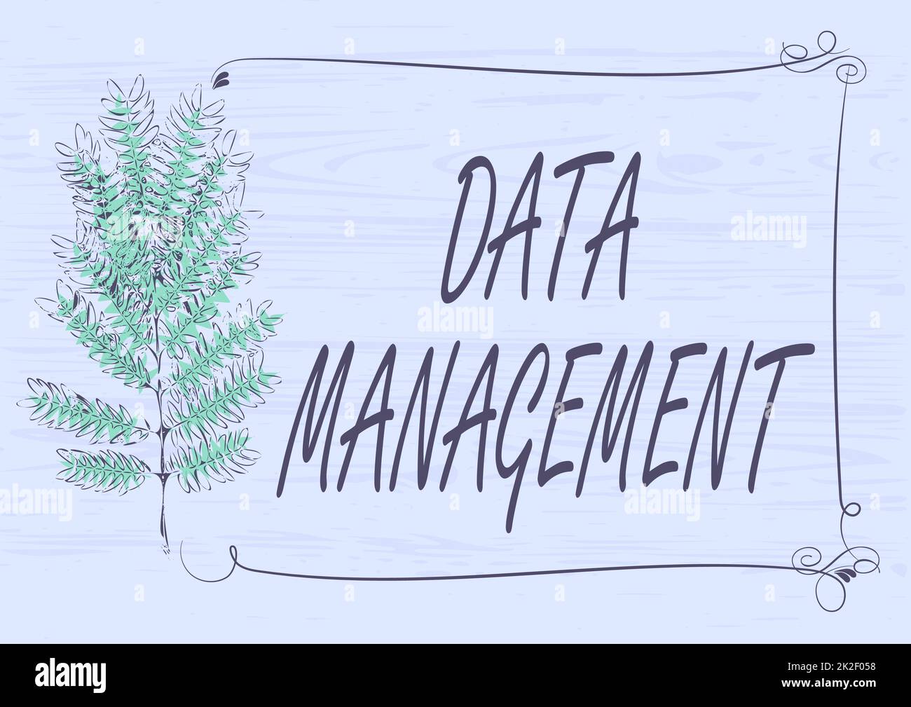 Writing displaying text Data Management. Conceptual photo The practice of organizing and ...