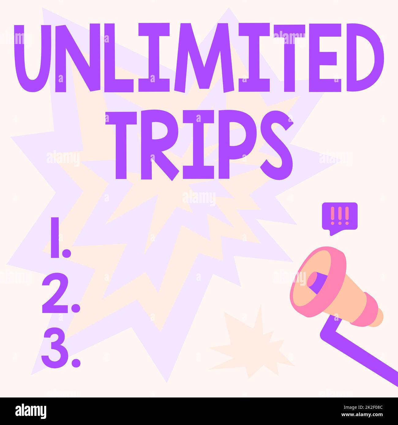 Conceptual caption Unlimited Trips. Concept meaning several journey or excursion especially for ...