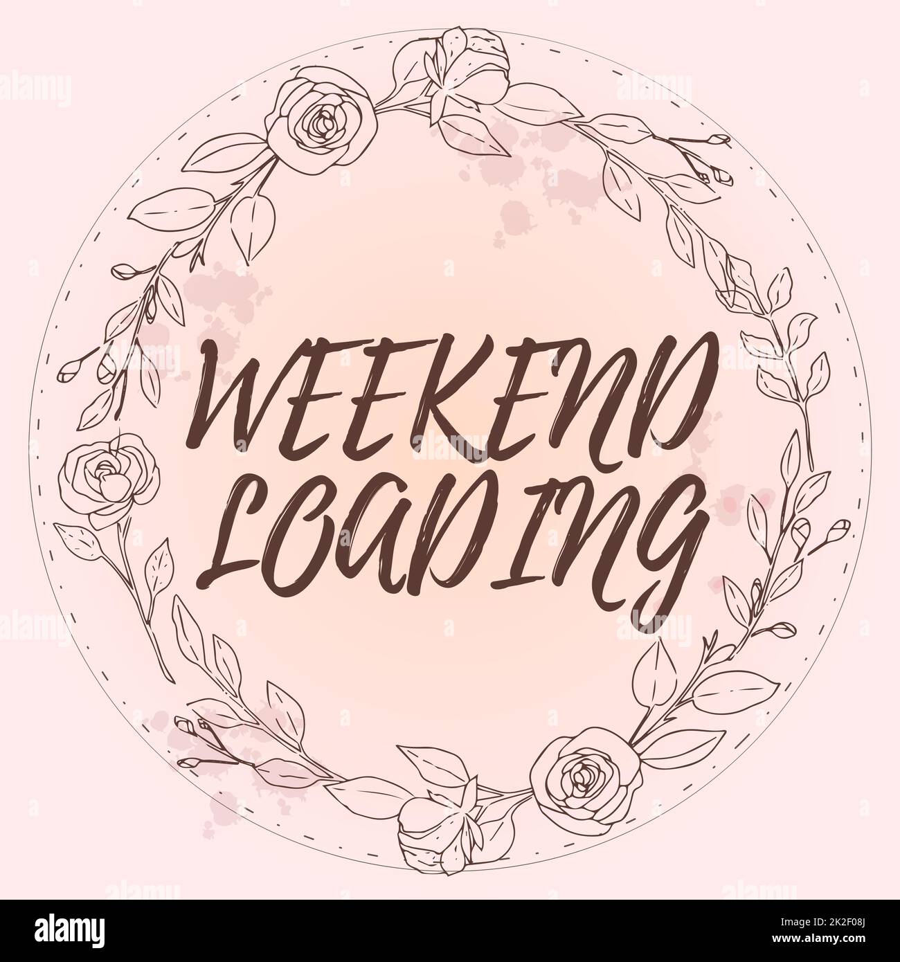 Writing displaying text . Conceptual photo Blank Frame Decorated With ...