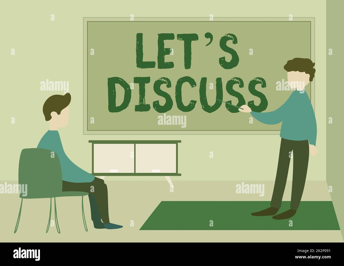 Inspiration showing sign Let s is Discuss. Internet Concept Permit to ...